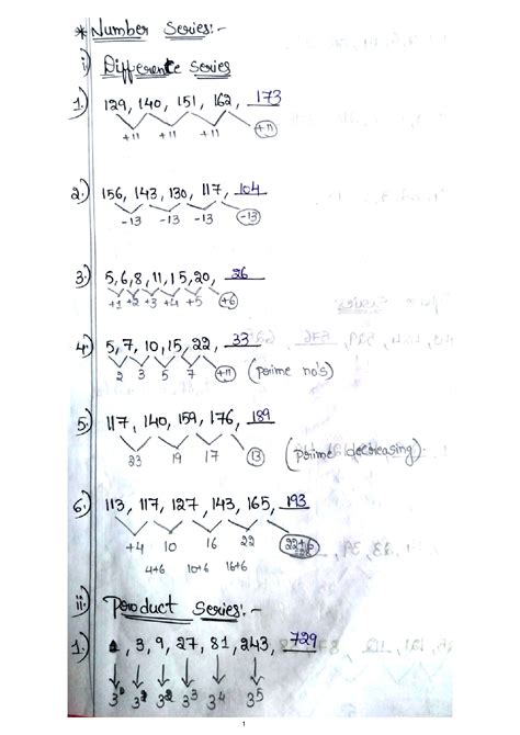 Solution Number Series Coding And Decoding Studypool