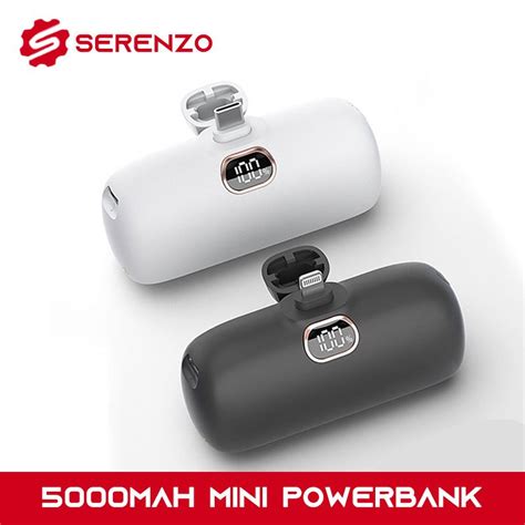 5000mah Mini Type C Powerbank 20w Usb Fast Charger Small Portable
