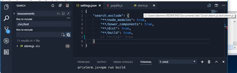Search Viewlet Searching Opened Files Regardless Or Include And Exclude Patterns · Issue 31819
