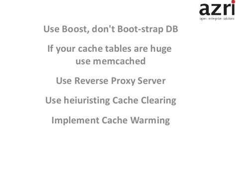 Drupal Caching For Dummies