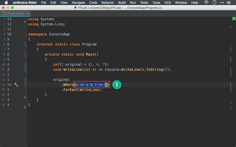 Rider Refactoring 之 Extract Local Function 點燈坊
