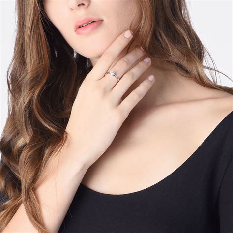 Infini Love Diamond 「經典」 900鉑金鑽石戒指 89692r約0094兩 周生生官方網上珠寶店