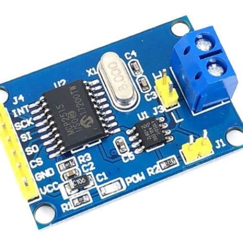 Jual Mcp2515 Can Bus Module Tja1050 Spi Receiver 5v For Arduino Avr 51
