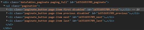 Pagination Buttons Sometimes Display Incorrectly DataTables Forums