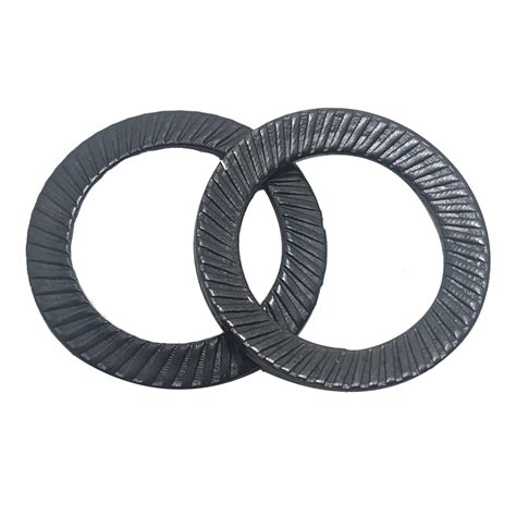 Lông Đền Răng Schnorr Thép Đen 8 8 DIN9250 M12 Type S Mecsu vn