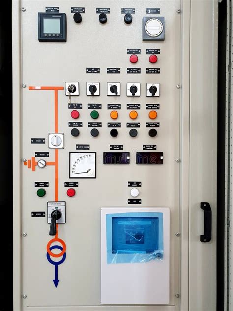 Diagrama Liniei Unice A Transformatorului Electric De 115 Kv Pe Panoul