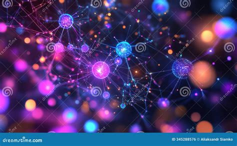 Advanced Data Analytics Through Machine Learning Stock Illustration Illustration Of Global