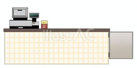 Free Vectors Checkout Counter
