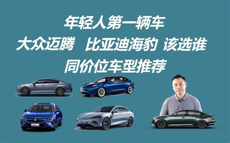 年轻人第一台车，海豹和迈腾该选谁，同价位这几款车也值得考虑 哔哩哔哩