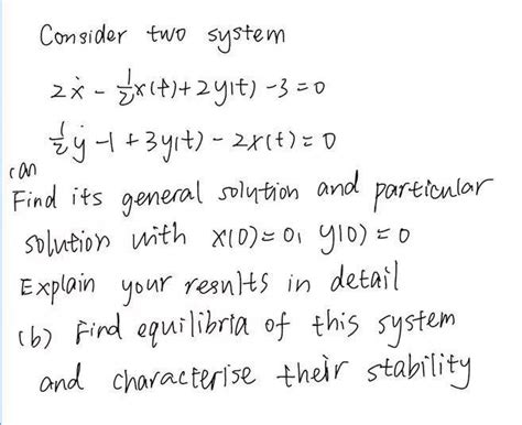 Solved Consider Two System Chegg Com