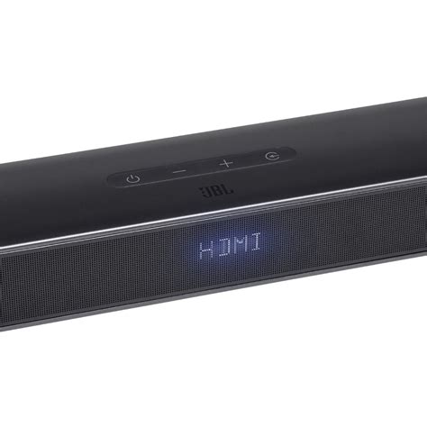Buy Jbl Bar Deep Bass Soundbar Black Jblbar Dbm Blkuk Online In Uae Jumbo Electronics