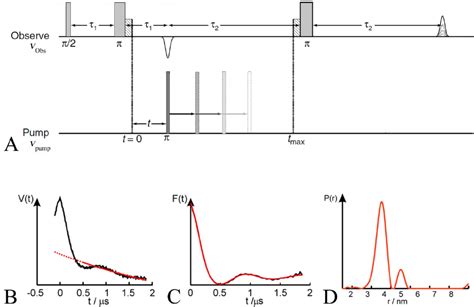 2 Pulse Sequence Of A Four Pulse Deer Experiment A In The First Download Scientific Diagram