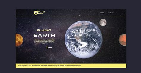 How To Make A Website Using Html Css And Javascript Planets Website