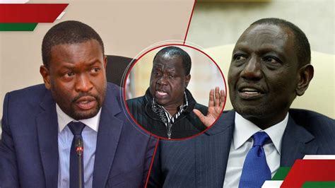 Edwin Sifuna Hints At Odm Backing Matiangis Presidential Bid In 2027 To Help Us Remove Ruto
