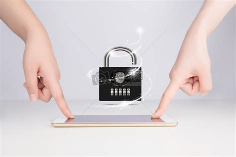 手机智能解锁图片素材 正版创意图片500346401 摄图网