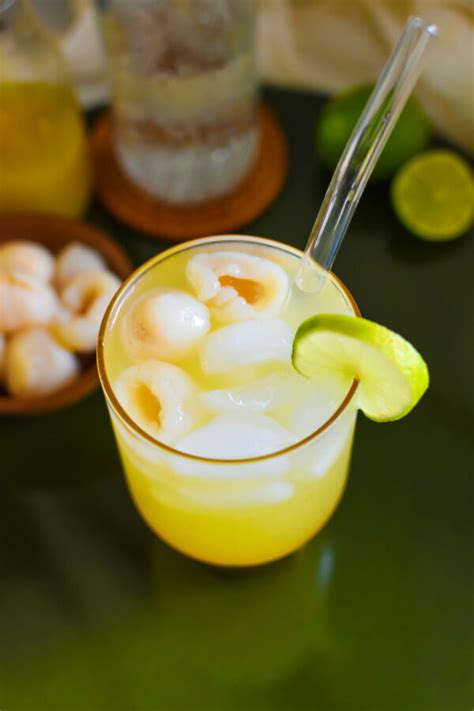 Lychee Pineapple Mocktail Dash Of Jazz