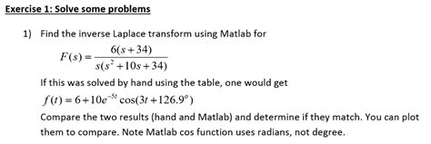 Solved Exercise 1 Solve Some Problems 1 Find The Inverse