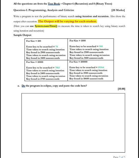 Solved Course Data Structures And Algorithms In Java The