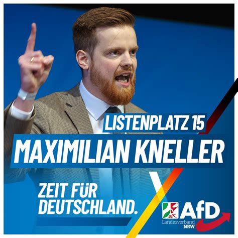 Listenplatz 15 Maximilian Kneller Afd Nrw