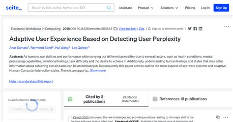Adaptive User Experience Based On Detecting User Perplexity
