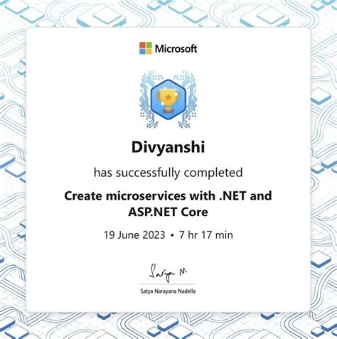 divyanshi rajpurohit on linkedin microsoft dotnet aspnetcore