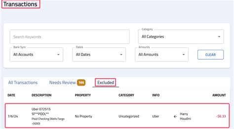 How Do I Exclude A Transaction From My View Hemlane Support Center