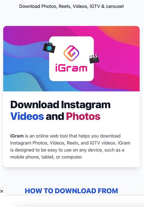Download Do Apk De Igram Para Android