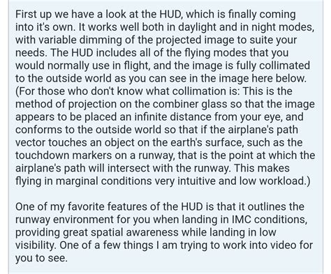 Make Hud Collimated Parallax Free Please The Hud In The Aircraft Not The Hud Of Ui 78 By