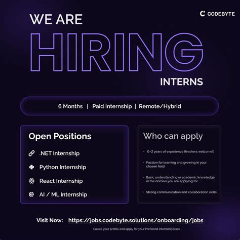 internship hiringinterns dotnet reactjs python aiml fresherjobs