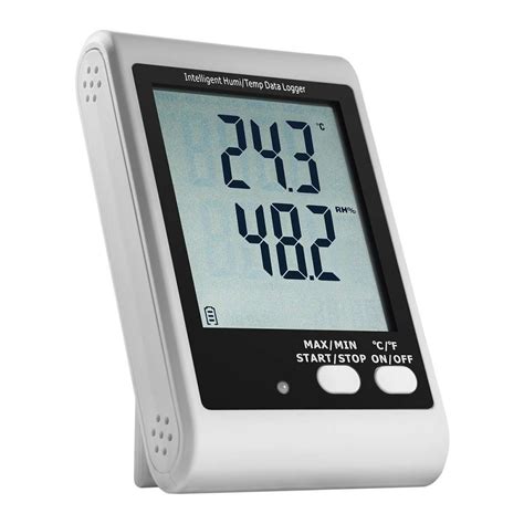 Data Logger LCD Display Temperature Humidity Expondo Co Uk