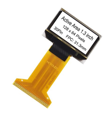 Upgrade Your Electronics Project With Our Advanced Inch OLED Display With Customizable FPC