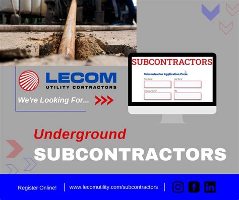 Lecom Utility Contractors On Linkedin Underground Subcontractors Michigan