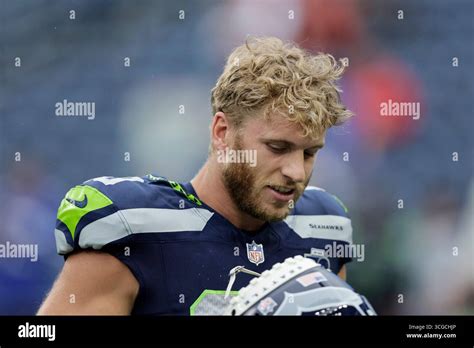 Seattle Seahawks Wide Receiver Cooper Kupp 10 Walks On The Field With