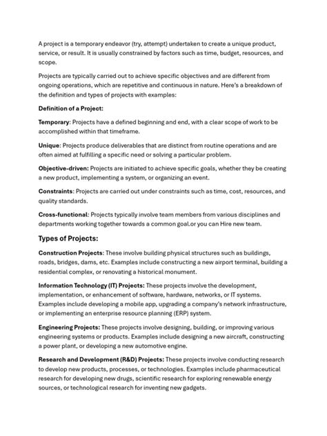 Project Management Notes Pdf Risk Management Project Management