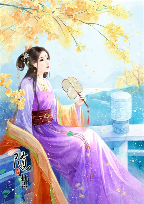 古风美人 〕作者 养猫画画的随随 堆糖，美图壁纸兴趣社区