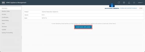 Configure Vsphere Replication Appliance Mastering Vmware
