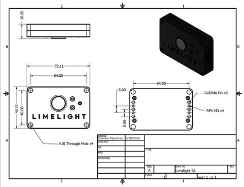 Limelight 3a Quick Start Limelight Documentation