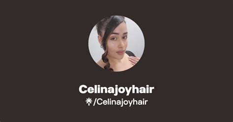 Celinajoyhair Instagram Tiktok Linktree