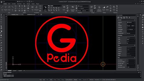 DIY Create GAMBARPEDIA S YouTube Channel Logo Design In CorelCAD YouTube