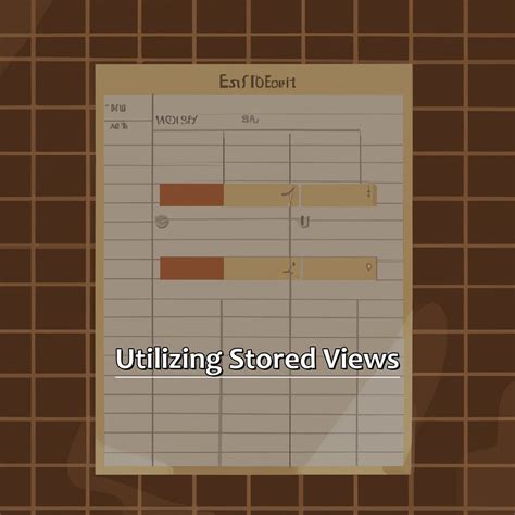 using stored views in excel manycoders