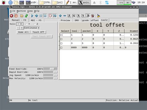 Permanently Embedding The Tool Table In A Tab LinuxCNC
