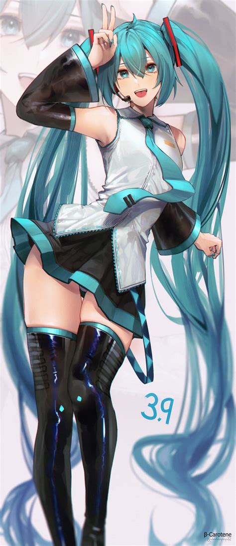 Hatsune Miku Vocaloid Drawn By Lufi Ays Danbooru