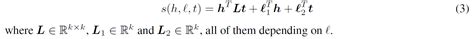 论文笔记：transe Translating Embeddings For Modeling Multi Relational Data