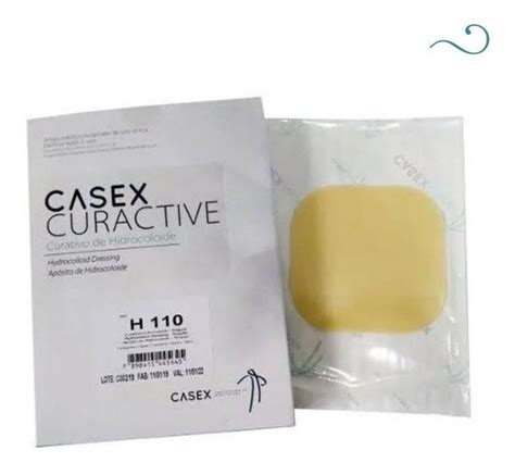 Curativo Hidrocoloide 10cmx10cm Caixa C10 Unidades Cicatrização
