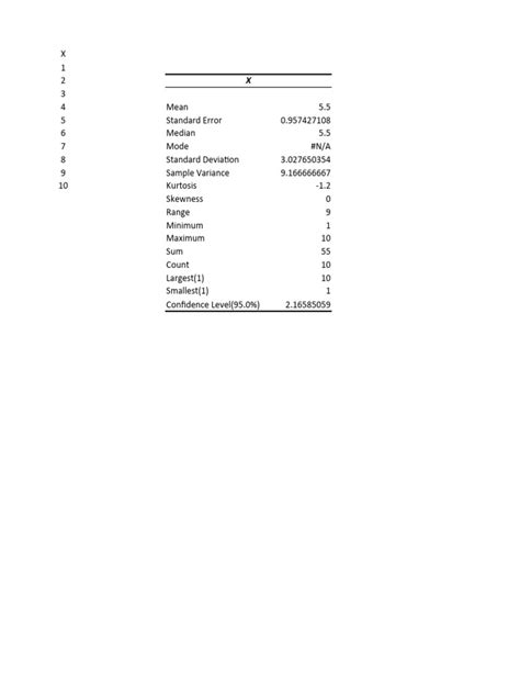 Descriptive Statistics Percentile Pdf