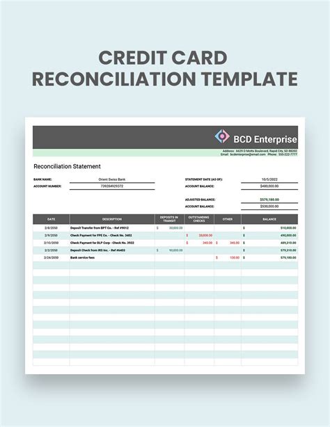 Top Notch Info About Credit Card Reconciliation Excel Webunit