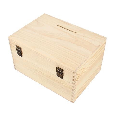 Wood Collection Case Suggestion Box Fundraising Box Donation Charity ...