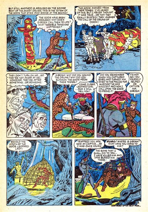 Leopard Girl Feb 1955 Marvel Comic Pt 2 By Theredlion2 On Deviantart