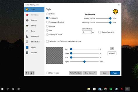 Cara Menggunakan Taskbarx Untuk Menyesuaikan Taskbar Windows Anda Ilinuxgeek