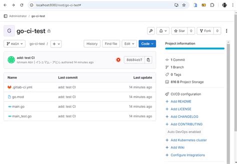 Cicd On Local Gitlab Server Setup Gitlab Runner Self Hosted Gitlab